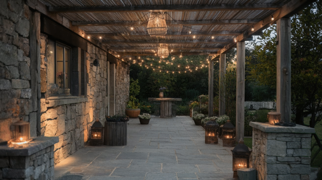 36 Rustic Outdoor Lighting Ideas – VRAforToday | Interior Design, Home ...